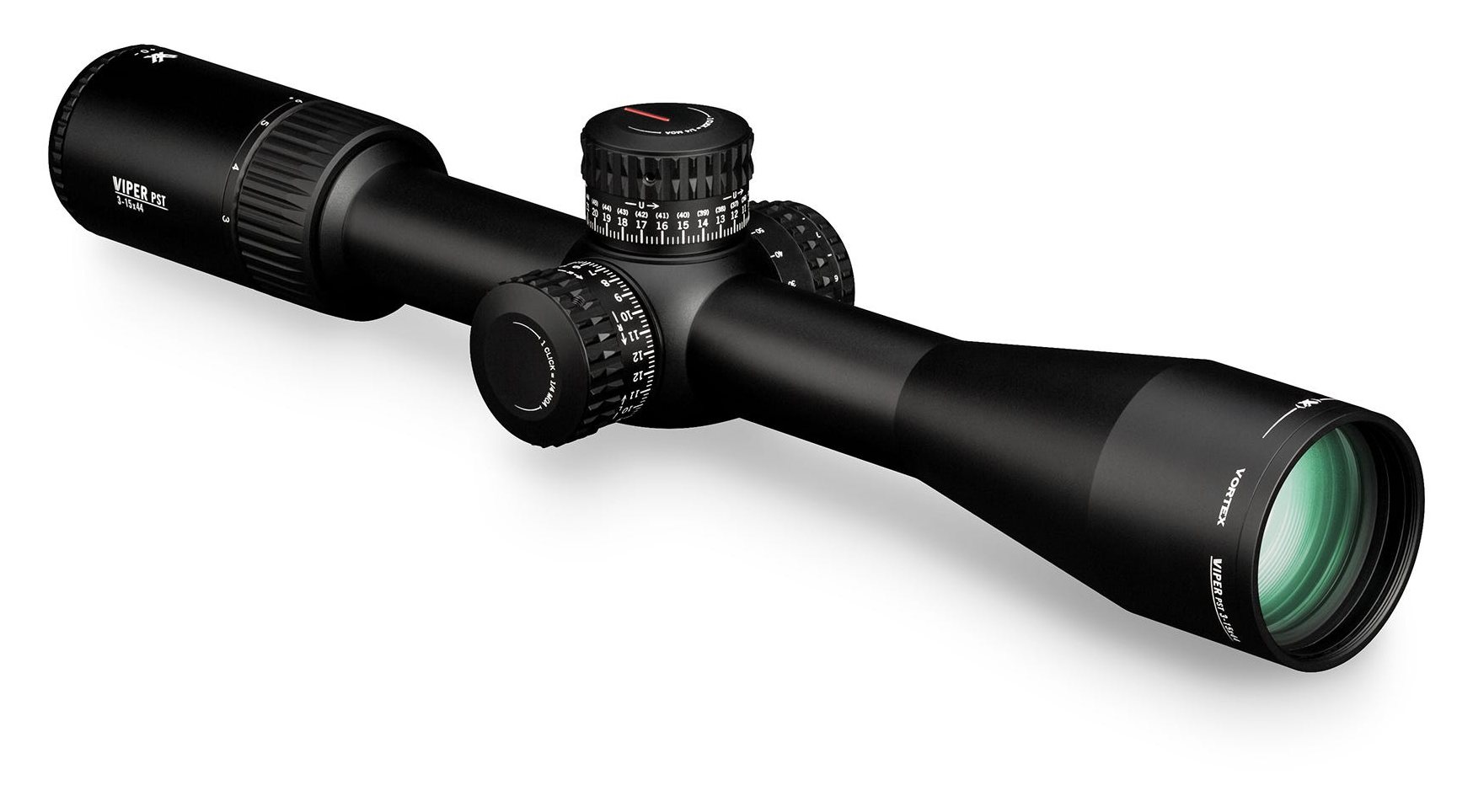 Vortex Optics Vortex Viper PST Gen II 3-15x44 FFP Rifle Scope ...
