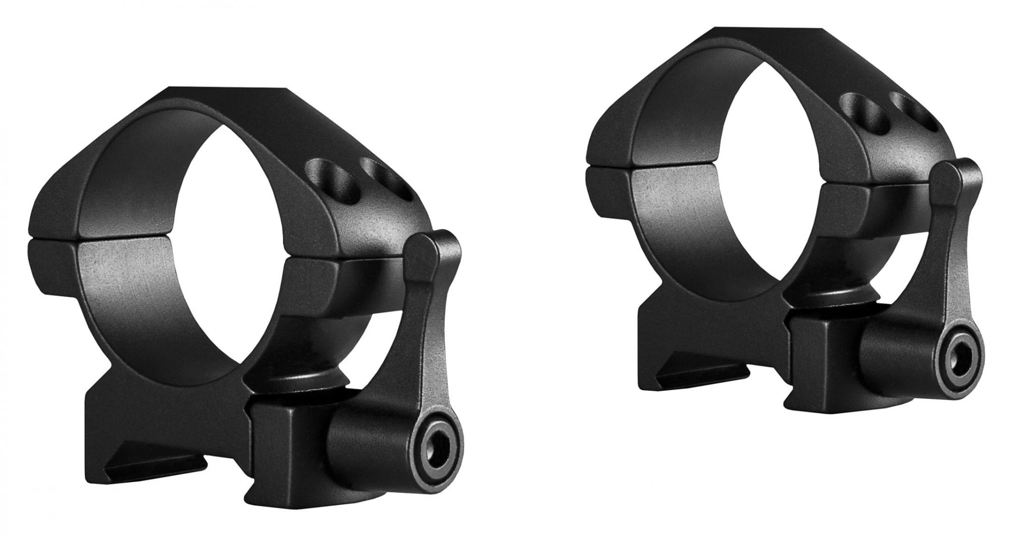 Hawke PR Steel 30mm Lever Mounts 2 Piece Weaver - Rifleman Firearms