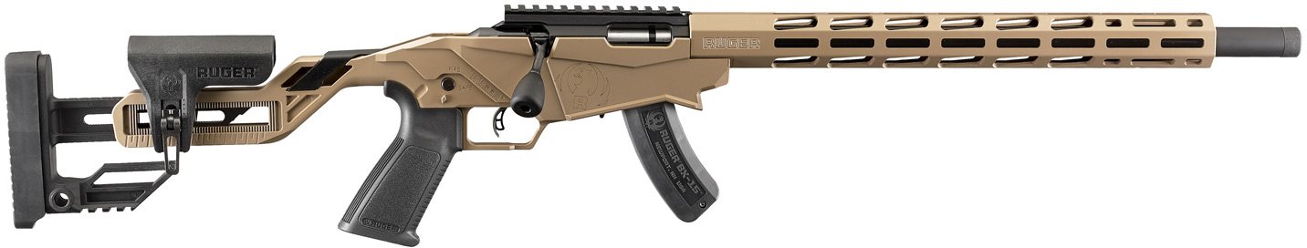 Ruger Precision Rimfire Cerakote FDE Rifle - Rifleman Firearms