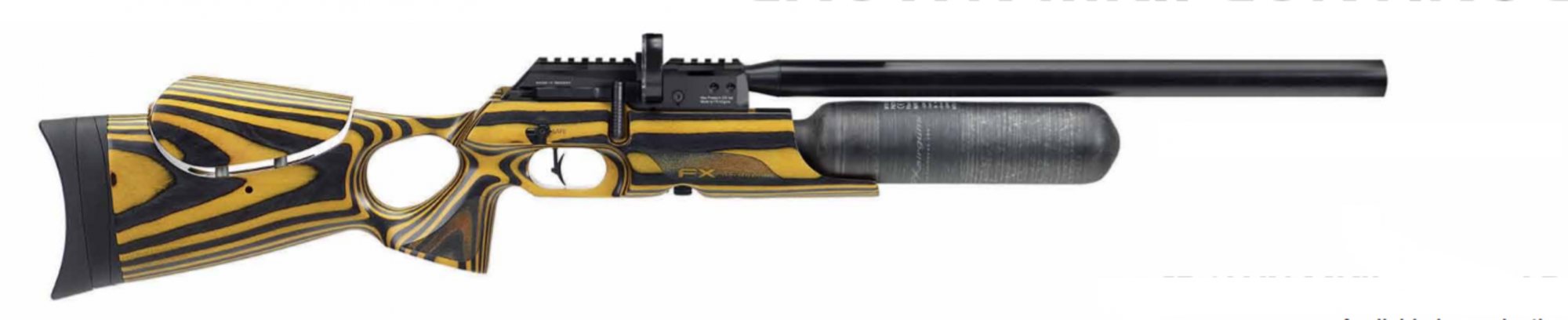 FX Airguns FX Crown MKII Standard Laminate Yellow PCP Air Rifle - Rifleman Firearms