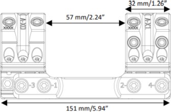 Spuhr QDP-4046 Ø34 H34MM 0MIL QDP - Rifleman Firearms