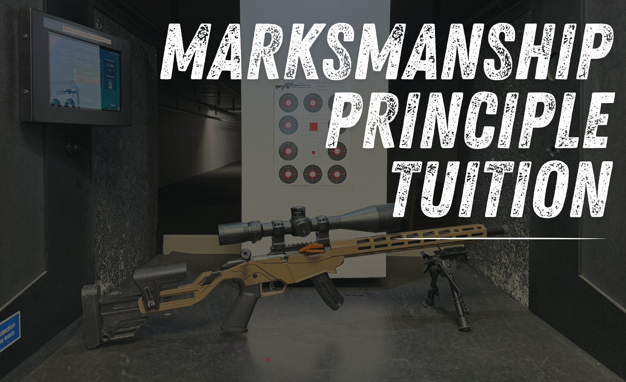 Marksmanship Principles Tuition - Rifleman Firearms