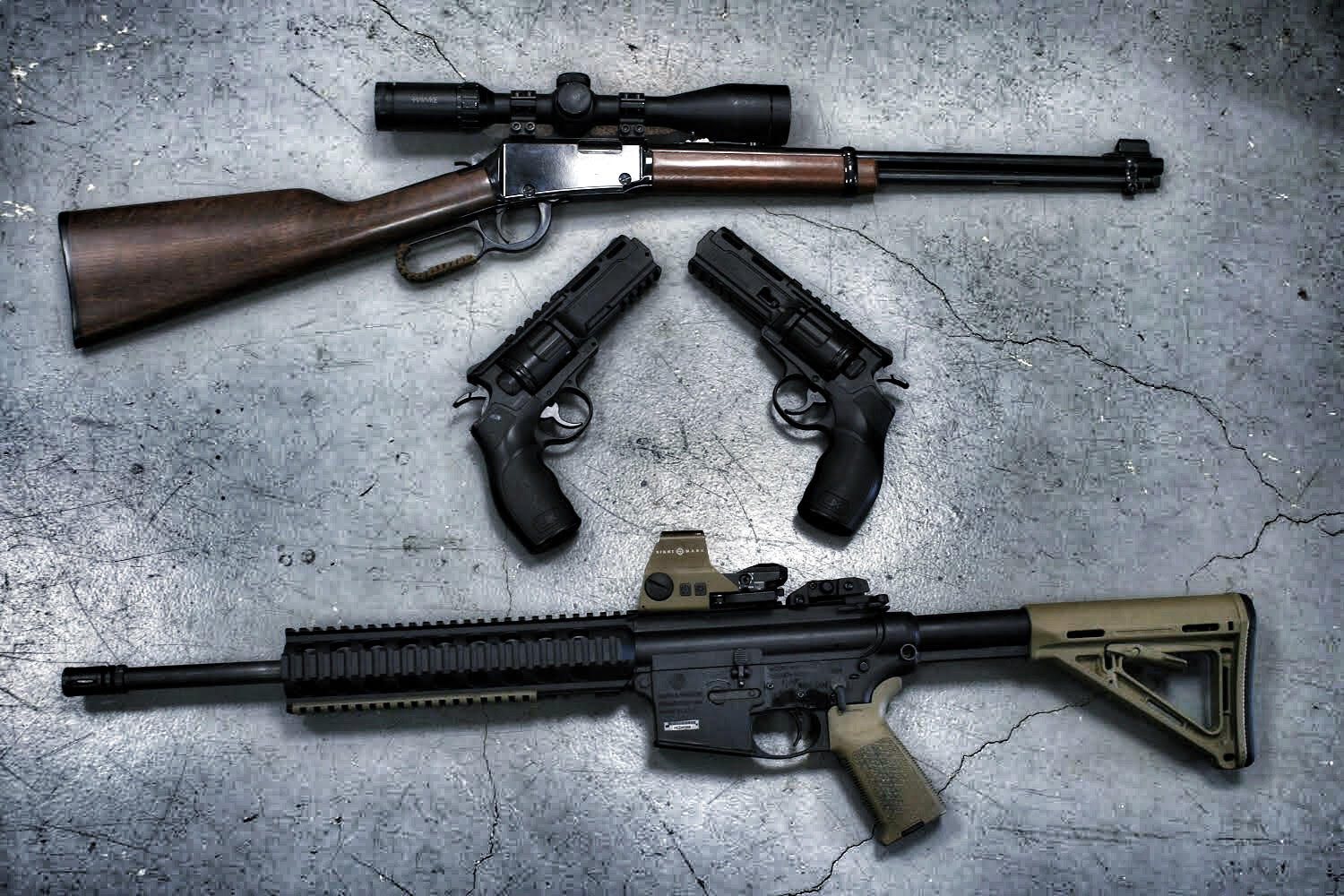 3 Gun Zombie Warfare Challenge - Rifleman Firearms