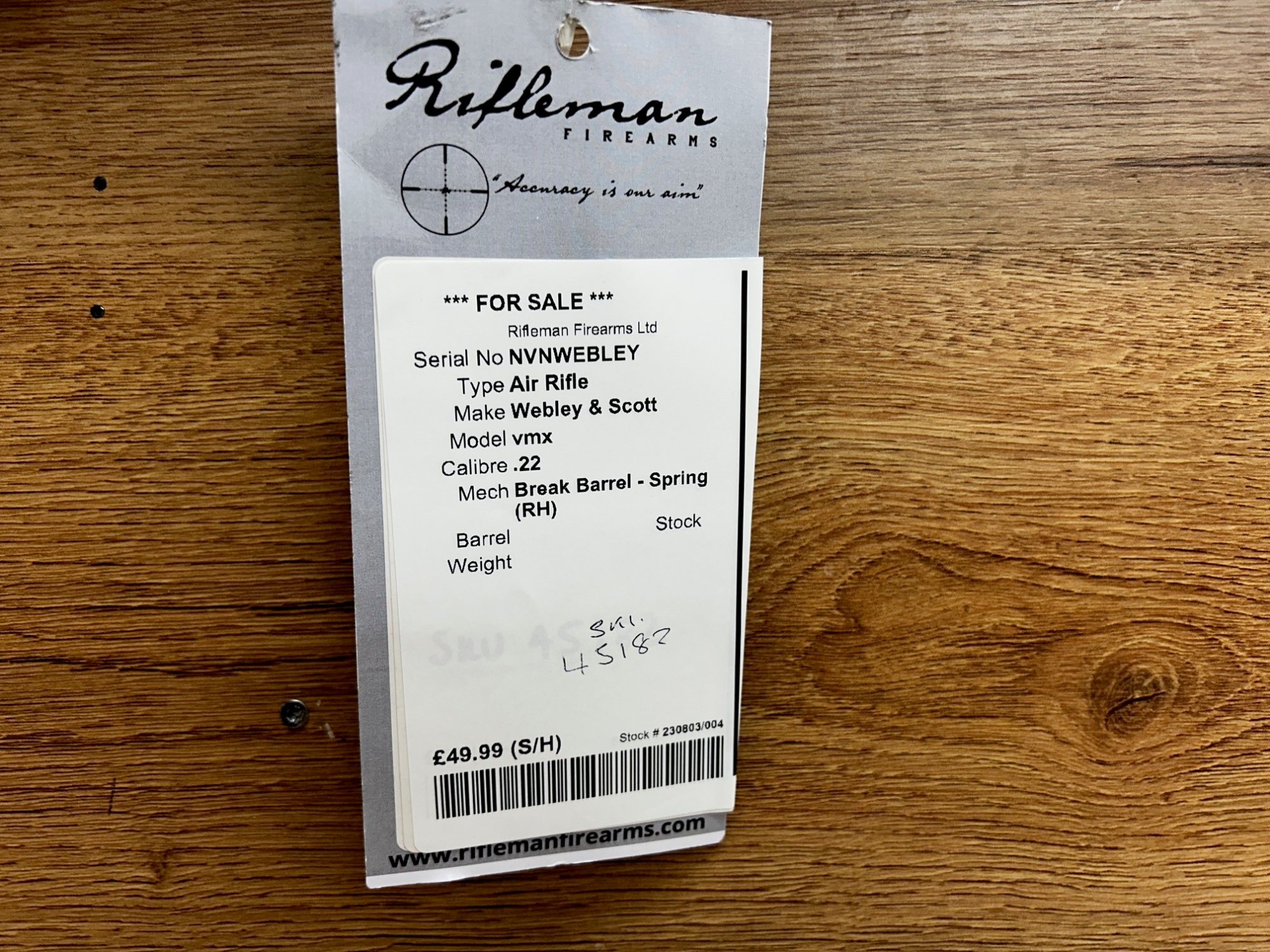 Project air rifles - Rifleman Firearms