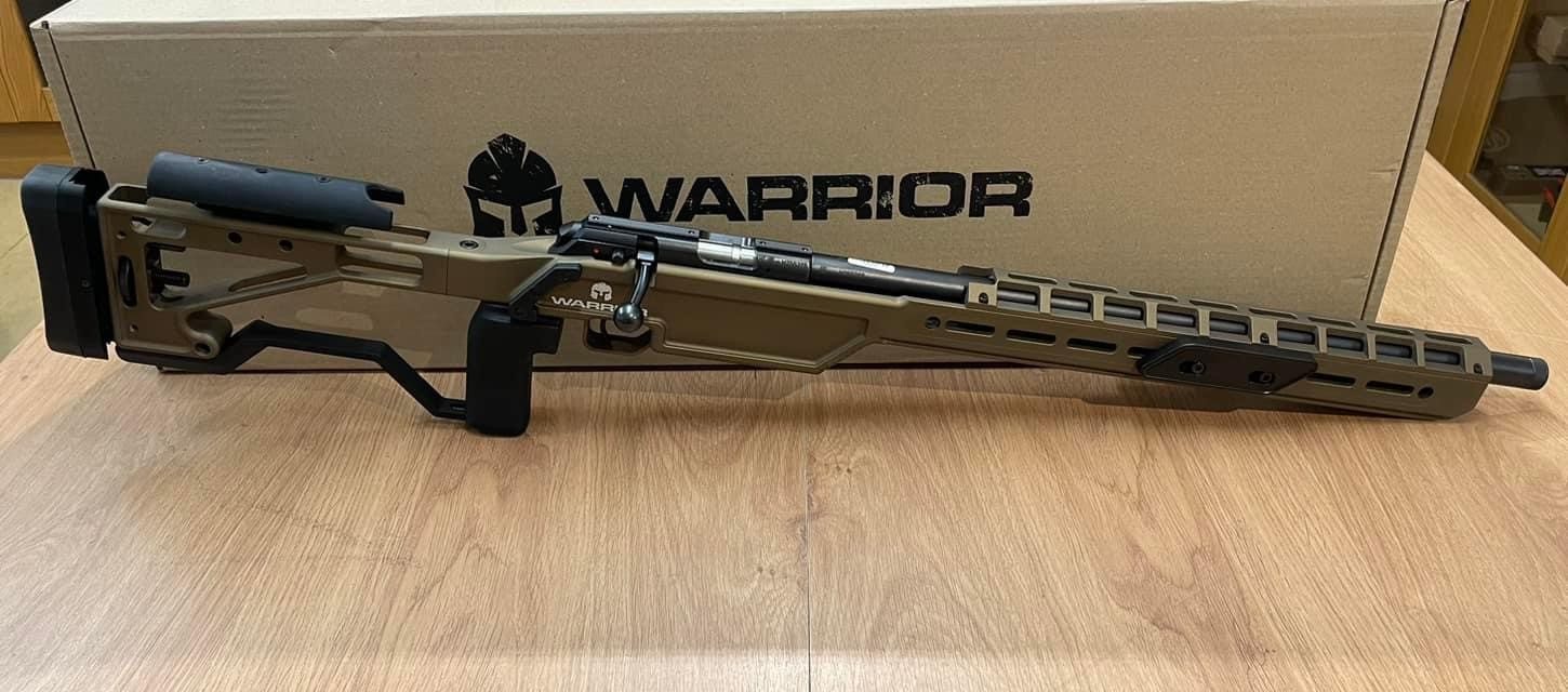 CZ457 Varmint .22LR - Warrior chassis custom - Rifleman Firearms