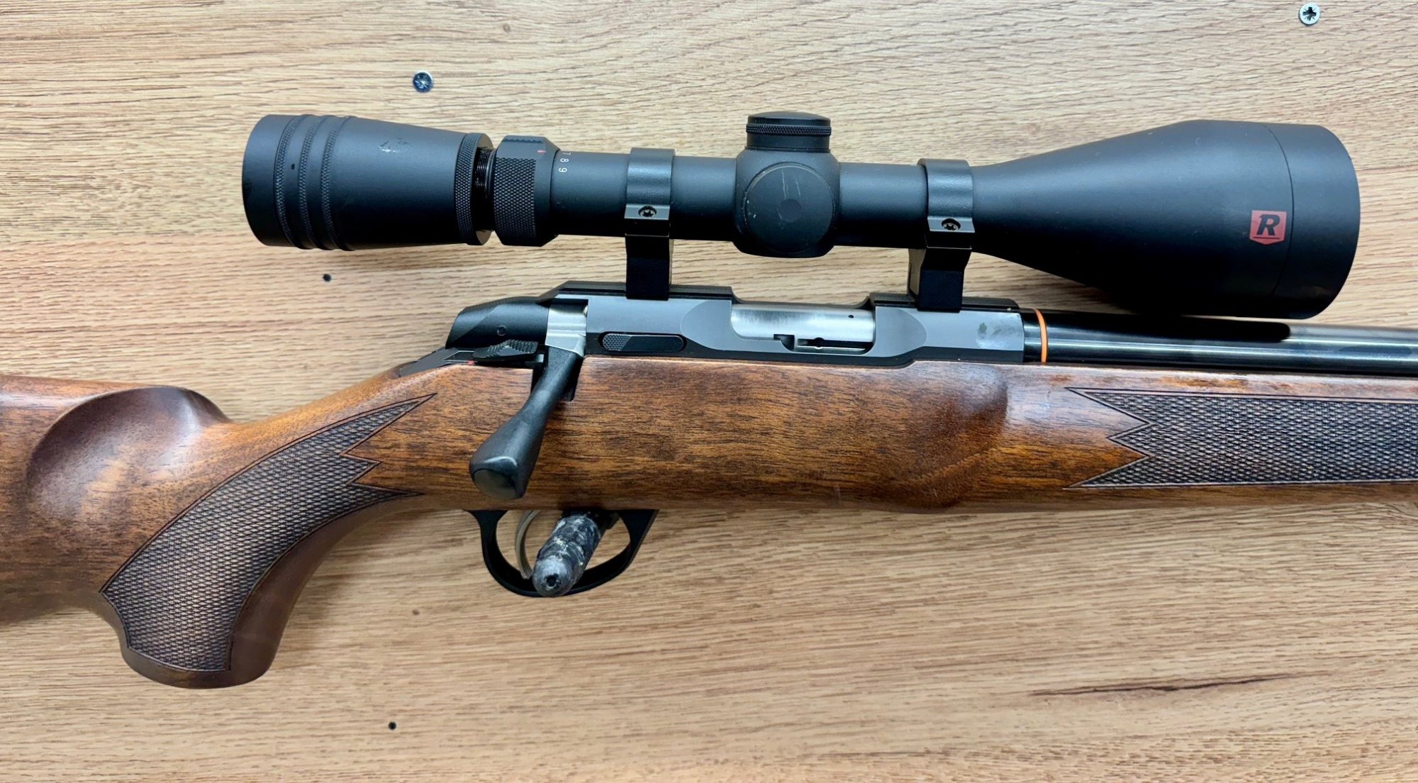 S/H Sako Quad Varmint Wood 17HMR - Rifleman Firearms