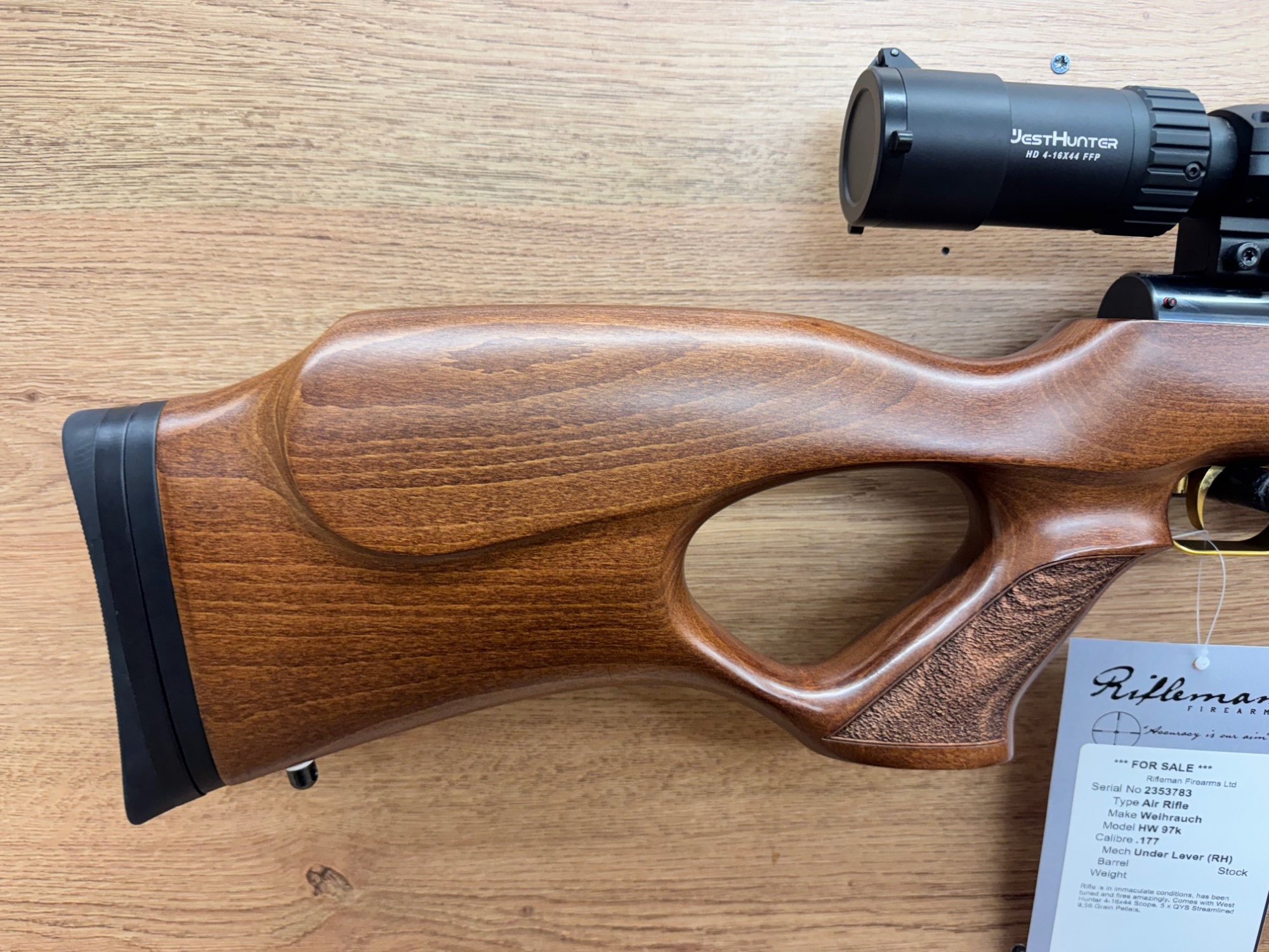 S/H Weihrauch HW 97K - Rifleman Firearms