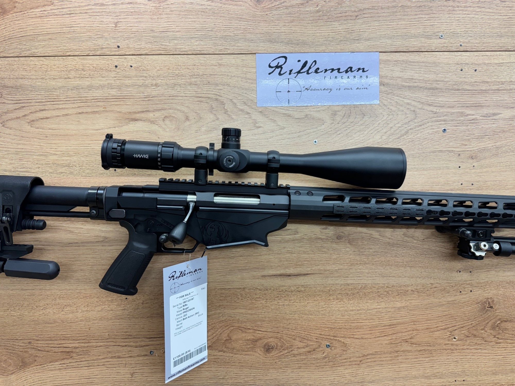 Ruger S/H RUGER PRECISION RIFLE 223 WITH WILDCAT EVO MOD - Rifleman ...