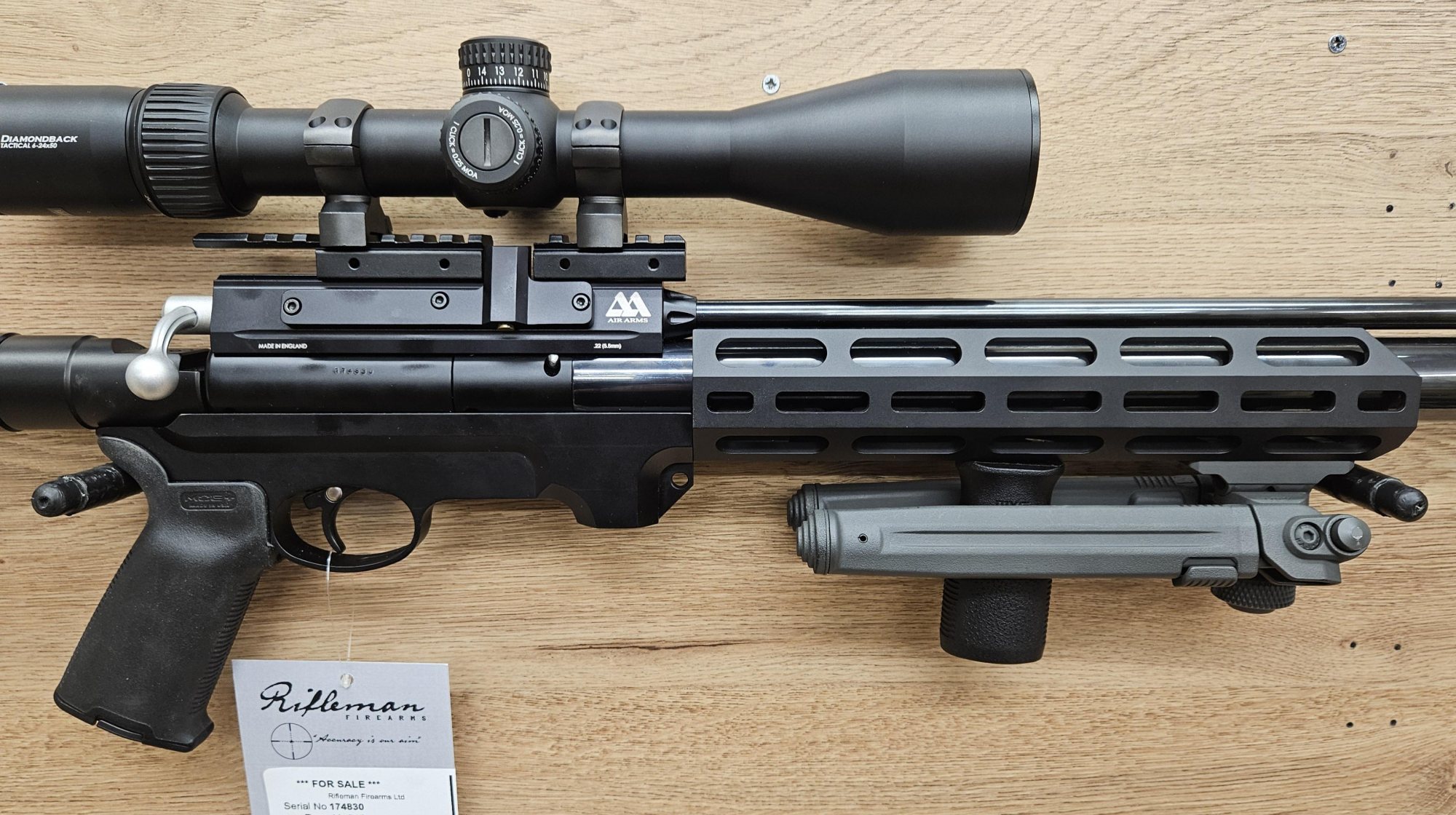 S/H Air Arms S410 Tactical .22 - Rifleman Firearms