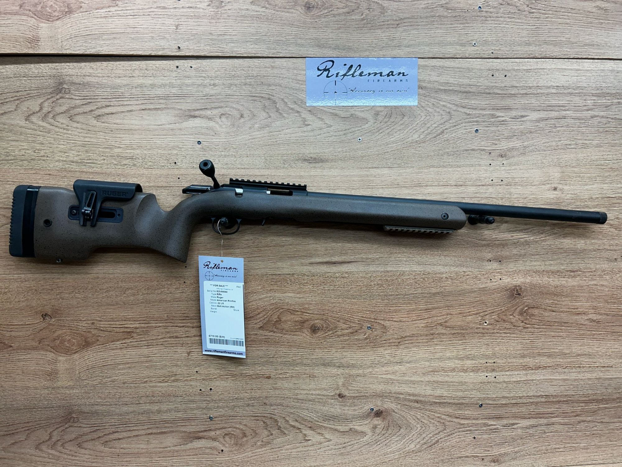 S/H Ruger American Rimfire .22LR - Rifleman Firearms