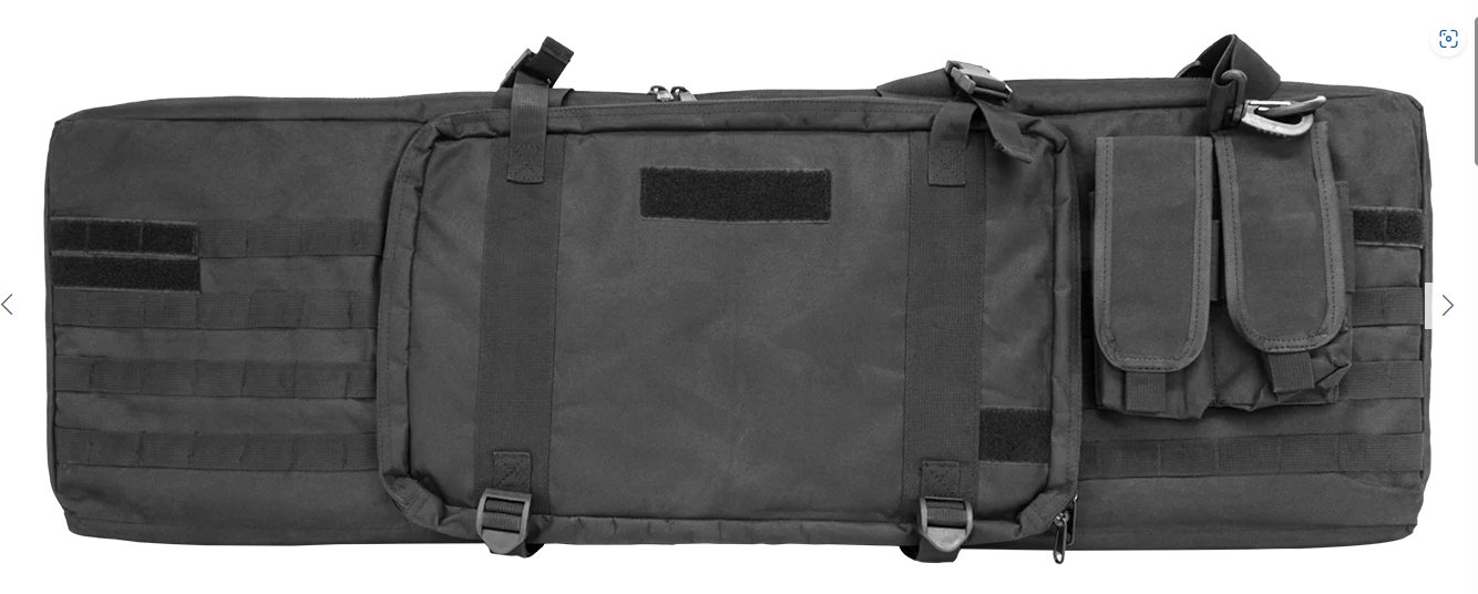 Rifleman Black Tactical Back Pack 2 Gun Case - Rifleman Firearms