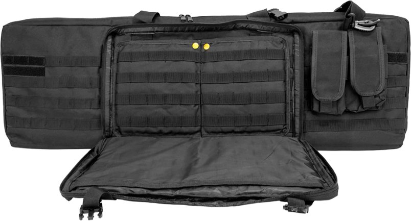 Rifleman Black Tactical Back Pack 2 Gun Case - Rifleman Firearms