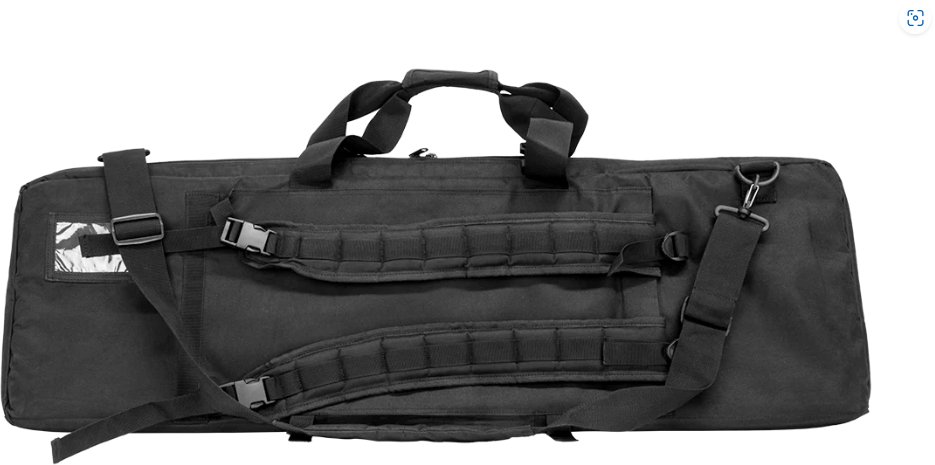 Rifleman Black Tactical Back Pack 2 Gun Case - Rifleman Firearms