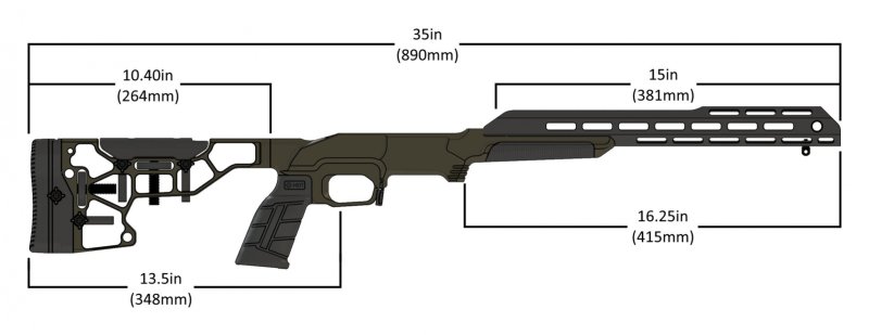 MDT ESS Chassis System - Rifleman Firearms